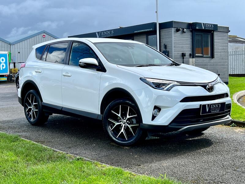 Used TOYOTA RAV4 2017 White in Taunton, Somerset | Venn's Motor Company