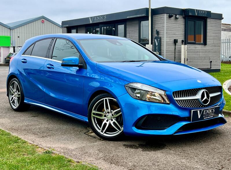 Used MERCEDES-BENZ A CLASS 2016 Blue in Taunton, Somerset | Venn's ...