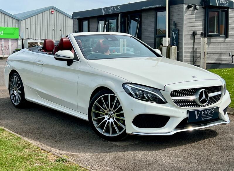 Used MERCEDES-BENZ C CLASS 2018 White in Taunton, Somerset | Venn's ...